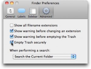 Mac Security Tip: Securely Empty Trash - The Mac Security Blog