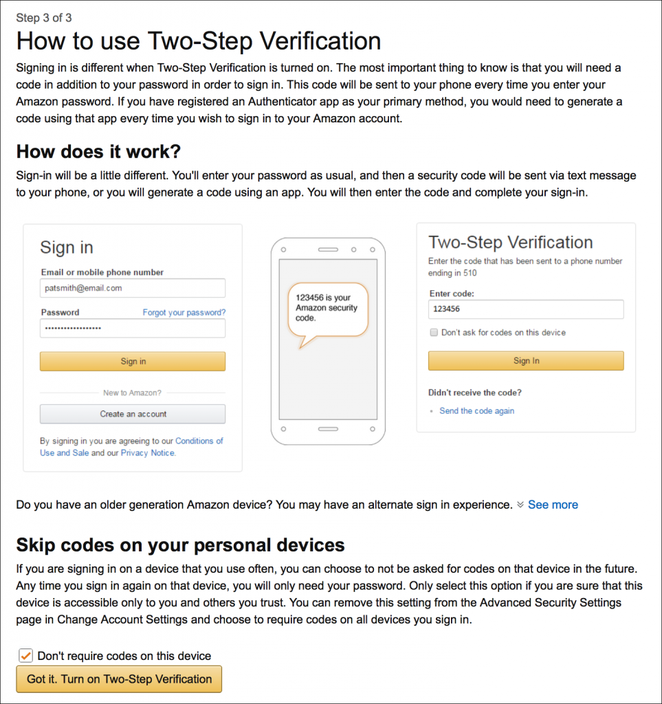 Protect Your Amazon Account with Two-Step Verification - The Mac ... Protect Your Amazon Account with Two-Step Verification - The Mac ...