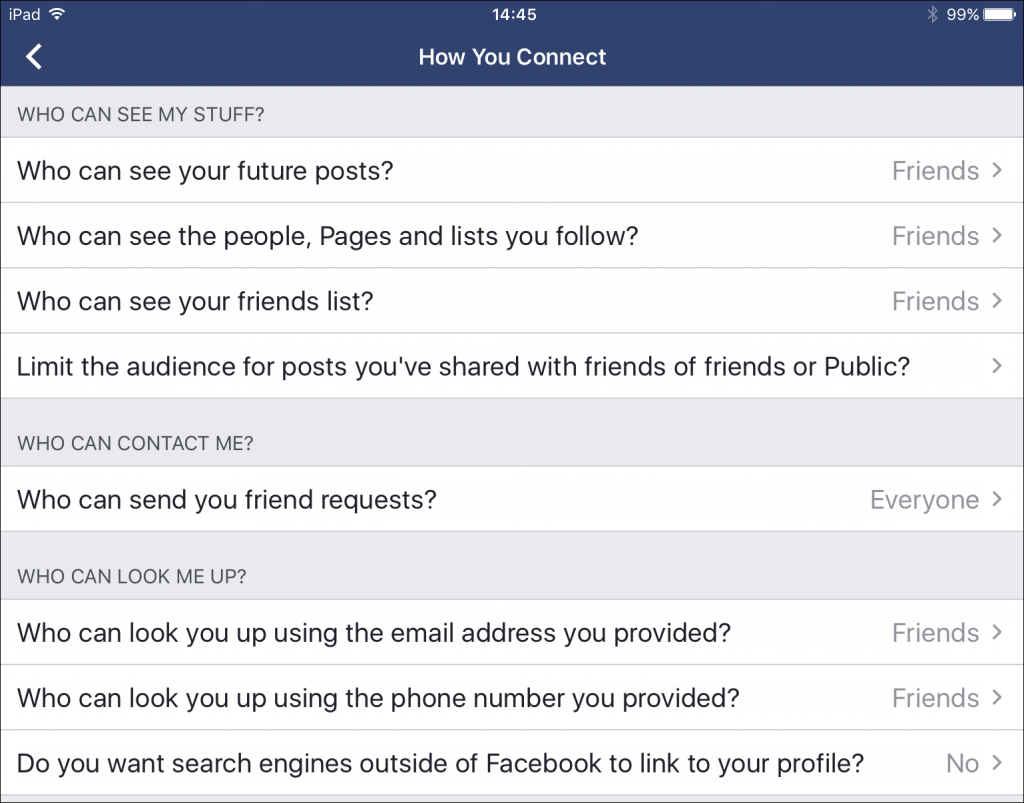 How to Manage Privacy Settings on Popular iOS Apps - The Mac Security Blog