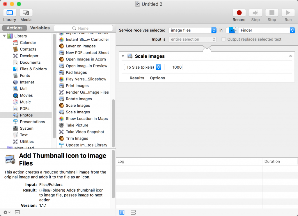 Use Automator To Convert And Resize Image Files The Mac Security Blog
