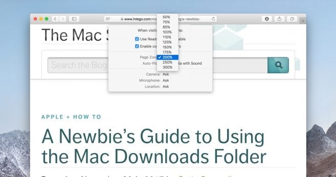 Safari 11: How to Customize the Way Websites Are Displayed - The Mac ...