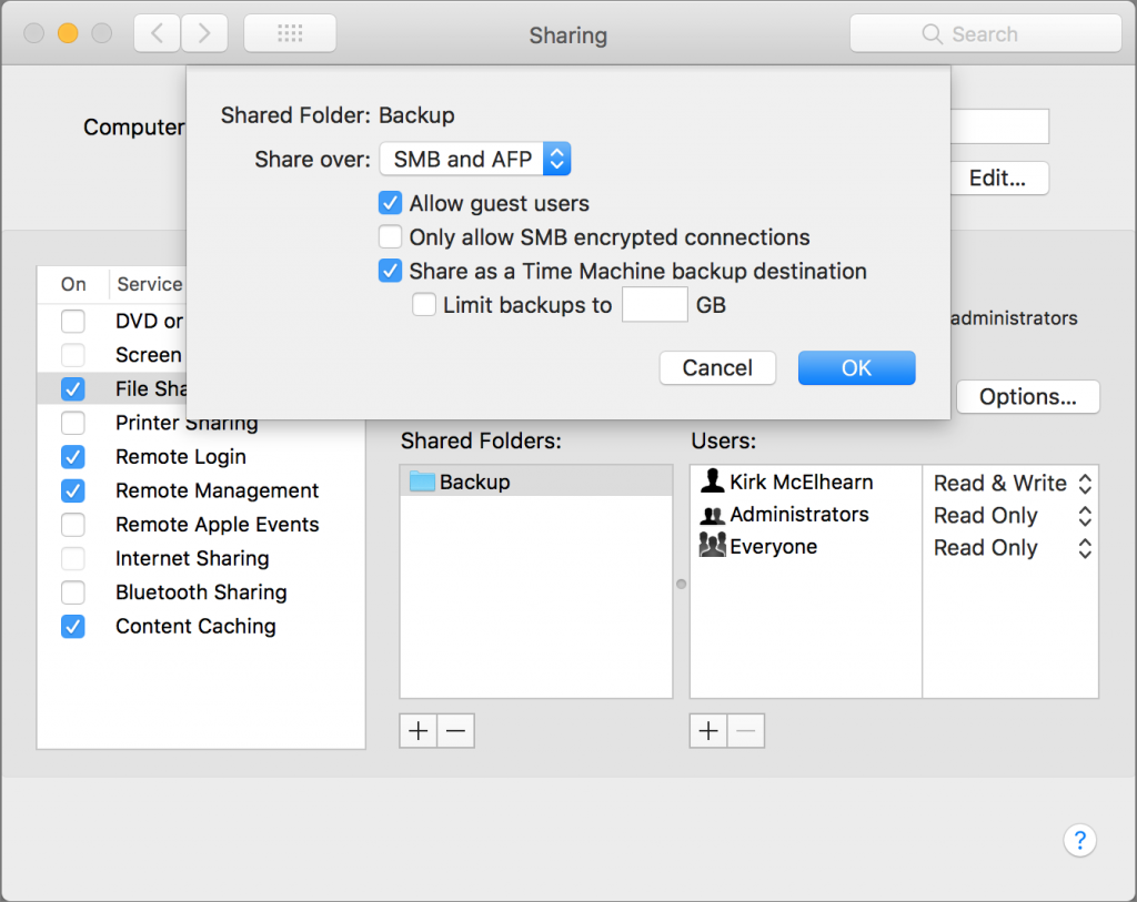How to Turn On Server Services in macOS - The Mac Security Blog