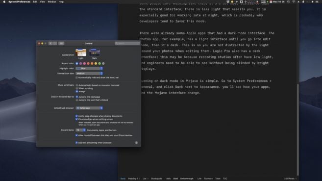 How to use Dark Mode in macOS Mojave - The Mac Security Blog