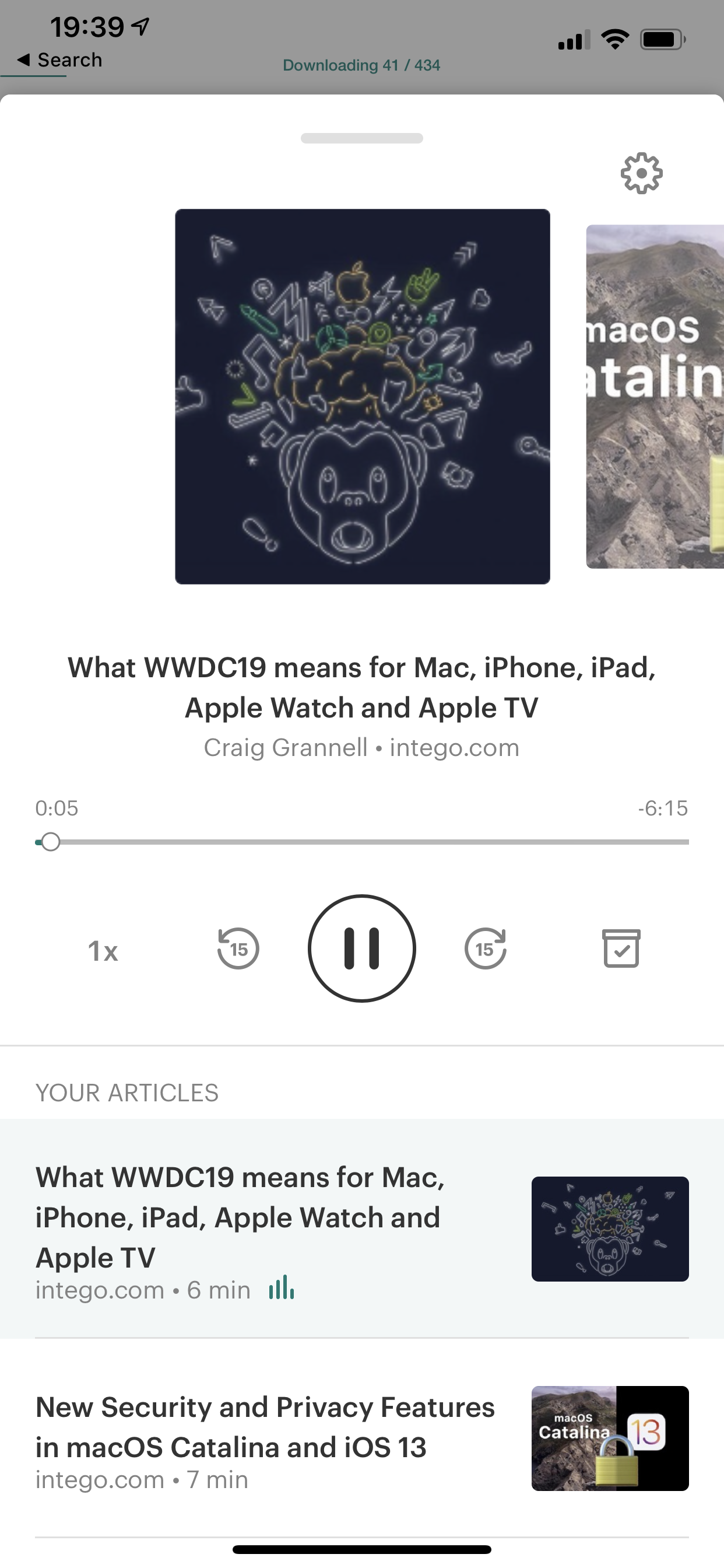 Save news articles to read – or listen to – later with Apple News ...