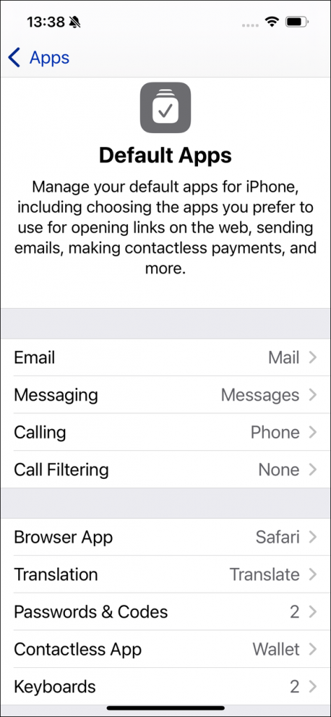 Switch default apps on iPhone or iPad for better security and privacy ...