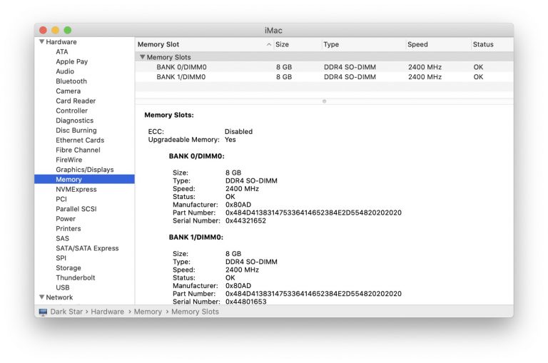 Understanding the Mac System Information App | The Mac Security Blog