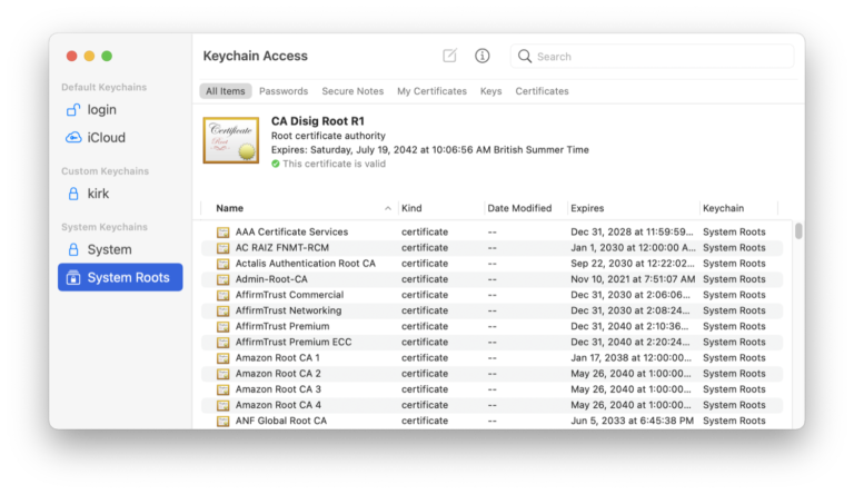 Mac and iOS Keychain Tutorial: How Apple's iCloud Keychain Works - The Mac Security Blog
