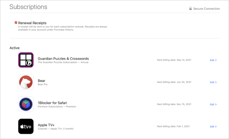 How to manage iTunes Store and App Store Subscriptions - The Mac ...