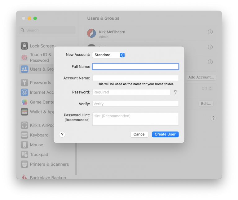 Understanding User Accounts in macOS - The Mac Security Blog