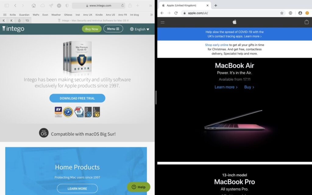 How to Enter and Exit Full Screen Mode and Use Split Screen in macOS ...