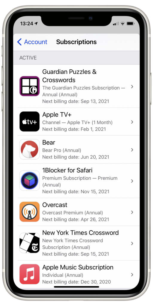 How to manage iTunes Store and App Store Subscriptions - The Mac Security Blog