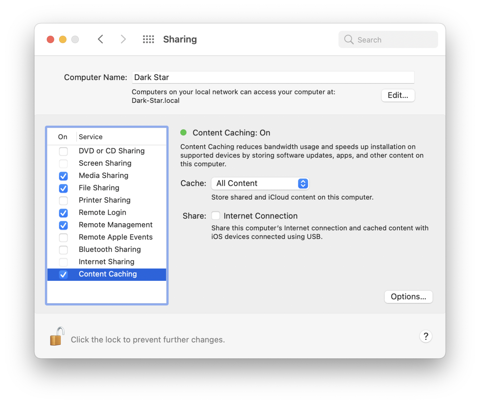 How to Use Content Caching on macOS to Save Bandwidth - The Mac Security Blog