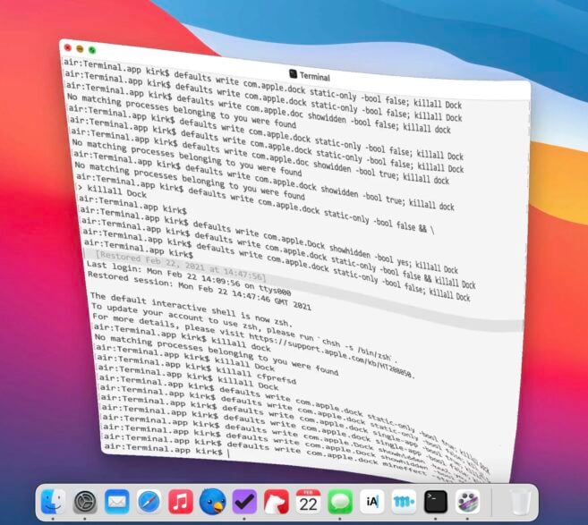 Unlock the macOS Dock’s Hidden Secrets in Terminal - The Mac Security Blog