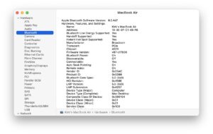 Understanding the Mac System Information App - The Mac Security Blog