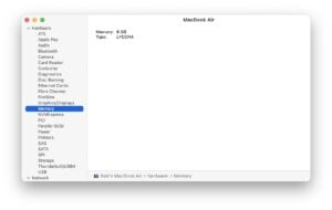 Understanding the Mac System Information App - The Mac Security Blog