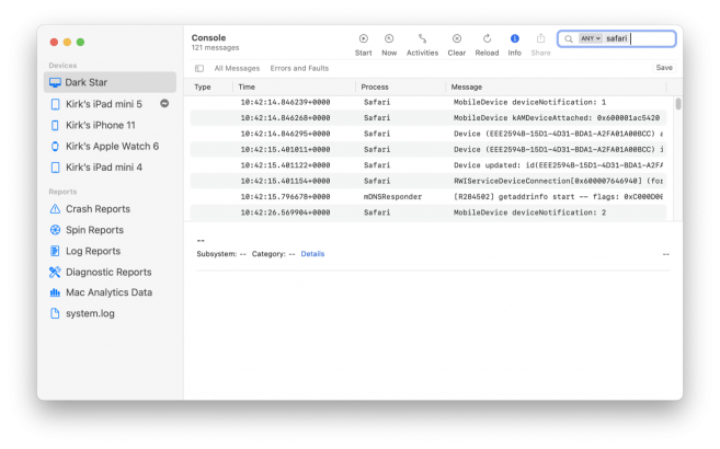 How to use the Console app for troubleshooting - The Mac Security Blog