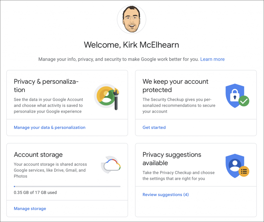 How to Manage Gmail and Google Security and Privacy Settings - The Mac ...