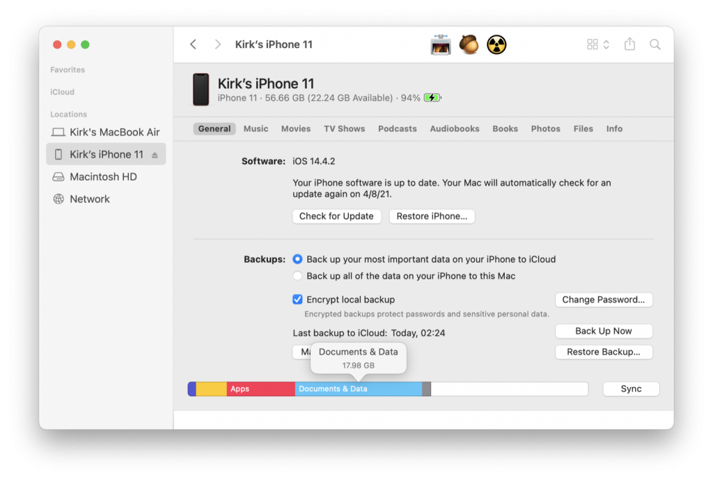 The Ultimate Guide to iPhone and iPad Backups and Storage - The Mac ...