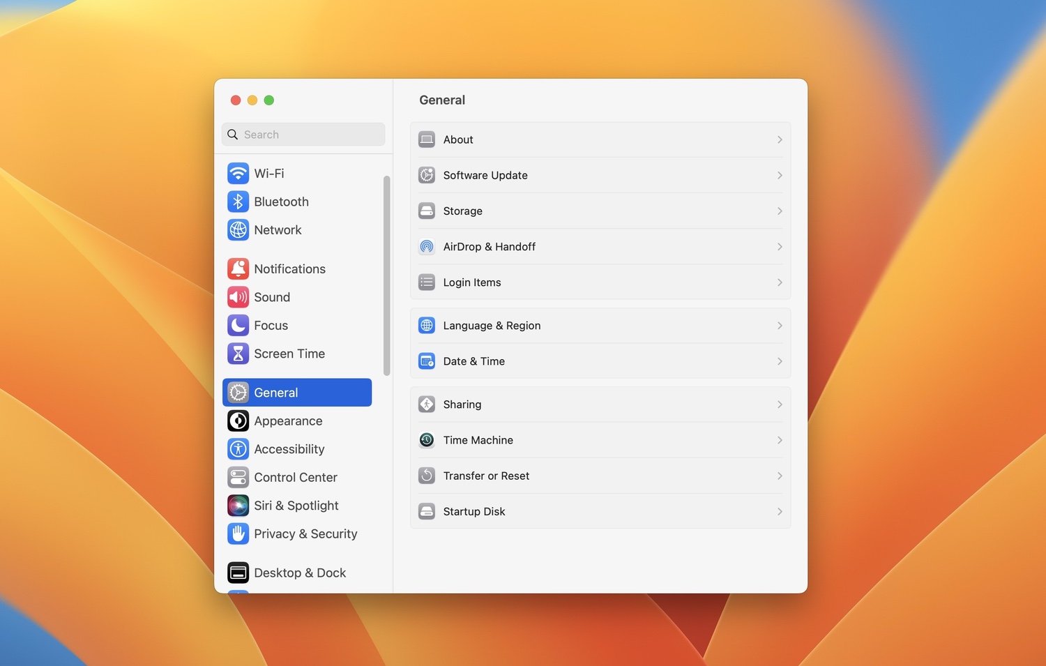 Get To Know The System Settings App On MacOS Ventura The Mac Security Blog