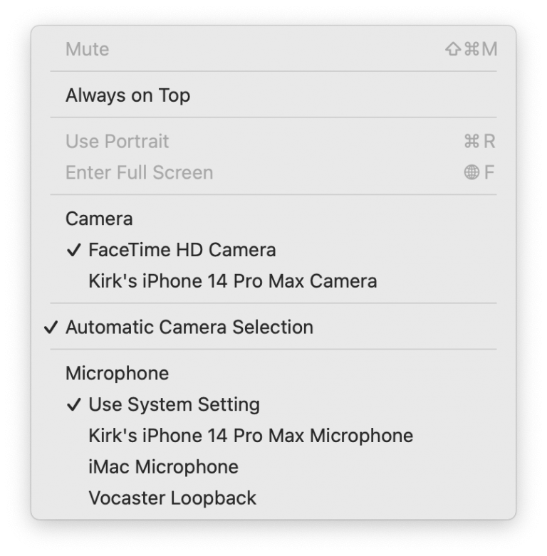 How to Use Your iPhone as a Webcam with Continuity Camera in macOS ...