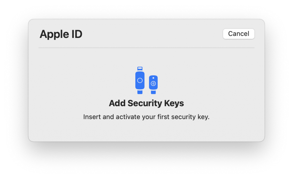 How To Protect Your Apple Id Account With Security Keys On Iphone Ipad Or Mac The Mac