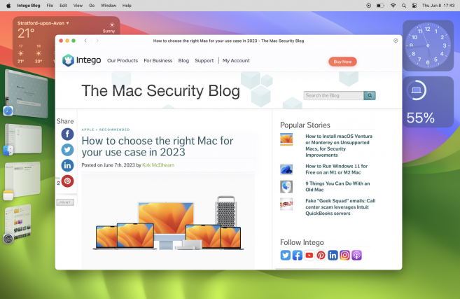 Top 10 New Features in macOS Sonoma - The Mac Security Blog