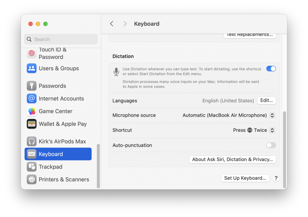 Save Time Typing With Dictation And Predictive Text In Macos Sonoma