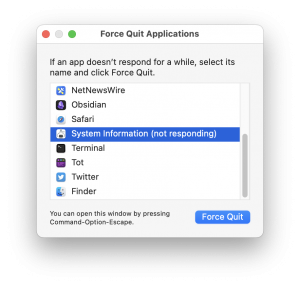 How to Force Quit apps on a Mac when they freeze or hang - The Mac ...