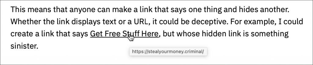 Is this link safe? How to check safely—without clicking on it - The Mac ...